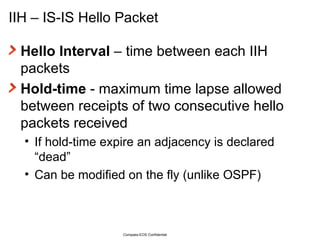 An intoroduction to the IS-IS IGP routing protocol | PPT | Computer Networking | Computing