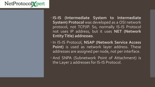 IS-IS Protocol Addresses | PPTX