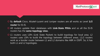 IS-IS Protocol Introduction | PPTX