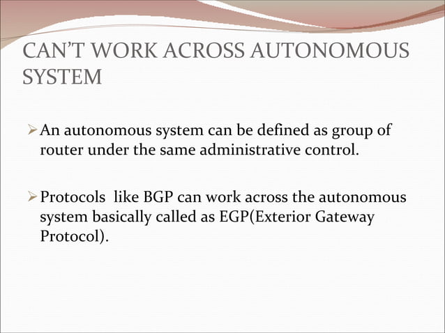 Is Is Routing Protocol | PPT