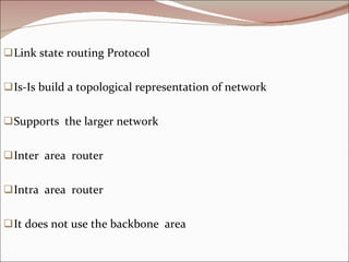 Is Is Routing Protocol | PPT