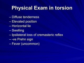 Is It Testicular Torsion Or Not | PPT