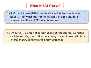 IS LM analysis | PPTX