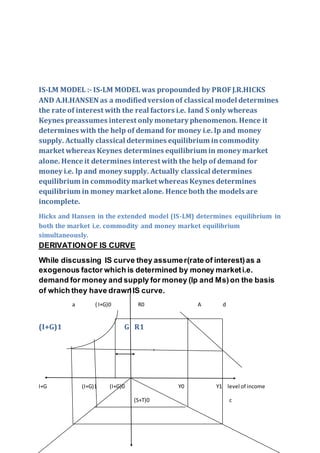 Is lm model | DOCX | Stocks and Bonds | Personal Investing