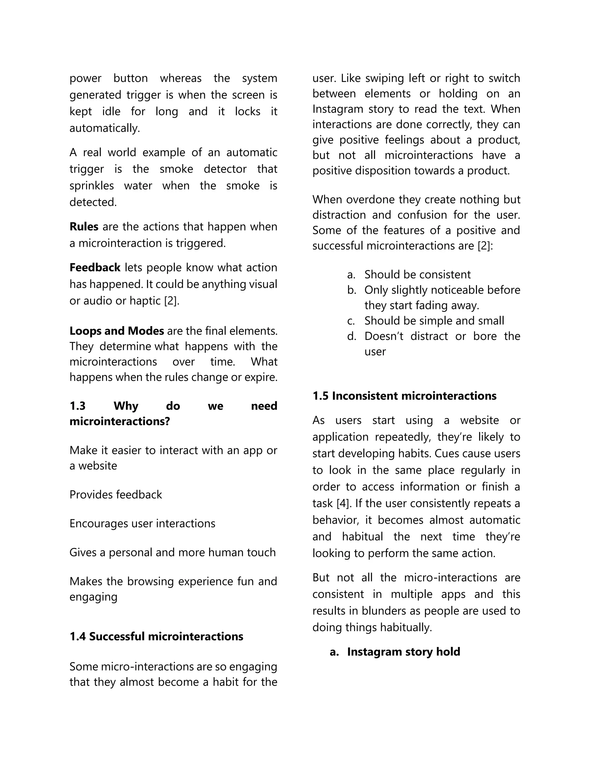 Microinteractions - Annotated Portfolio | PDF