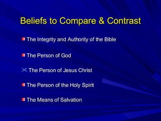 Is Mormonism Christian? | PPT