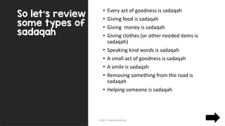 Sadaqah Lessons | PPSX