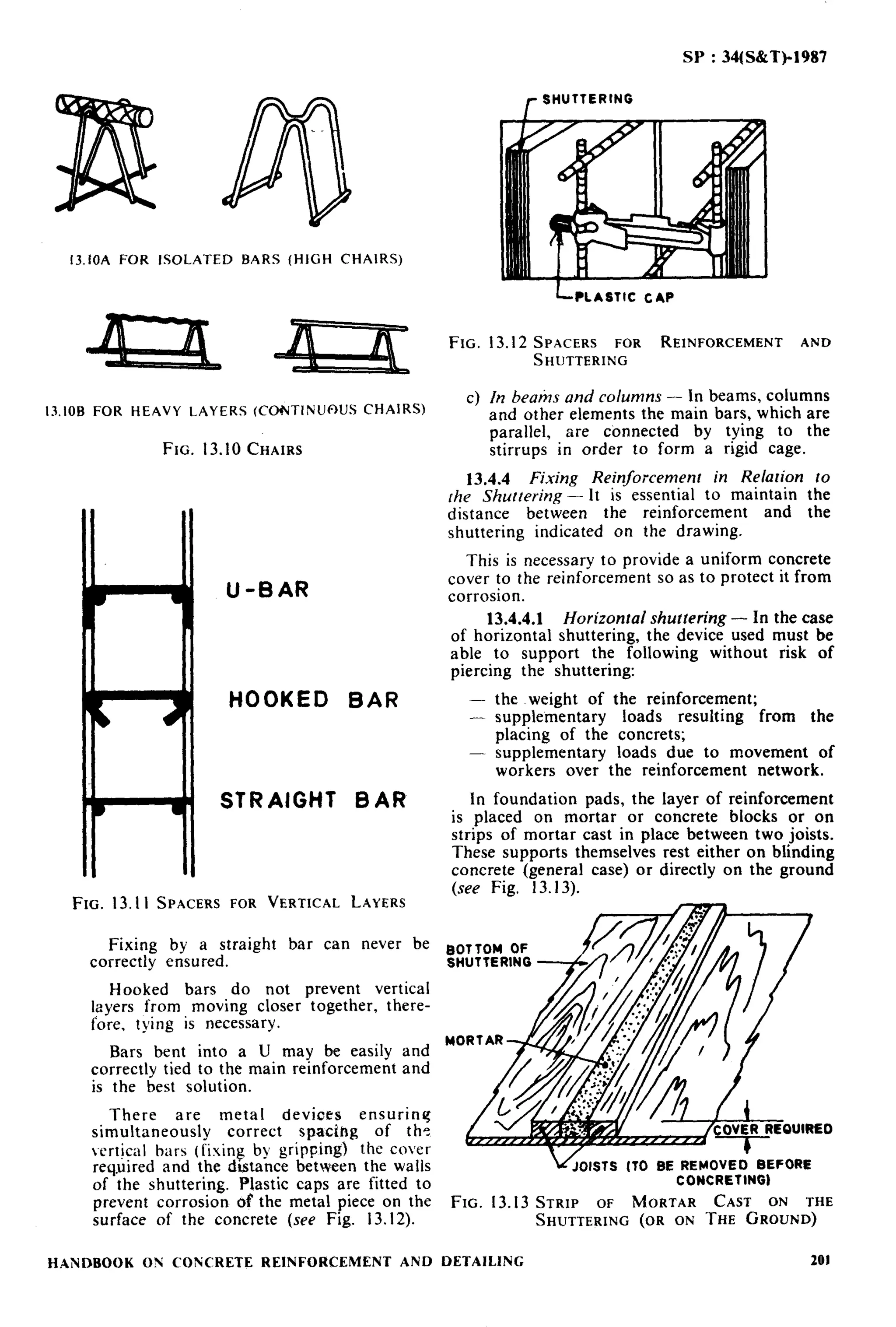 handbook on reinforce concrete and detailing | PDF