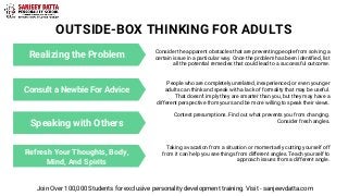 Is Thinking Outside of the Box A Skill? | PPT