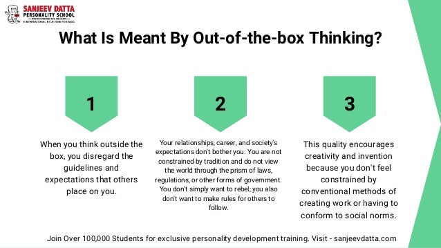 Is Thinking Outside of the Box A Skill? | PPT
