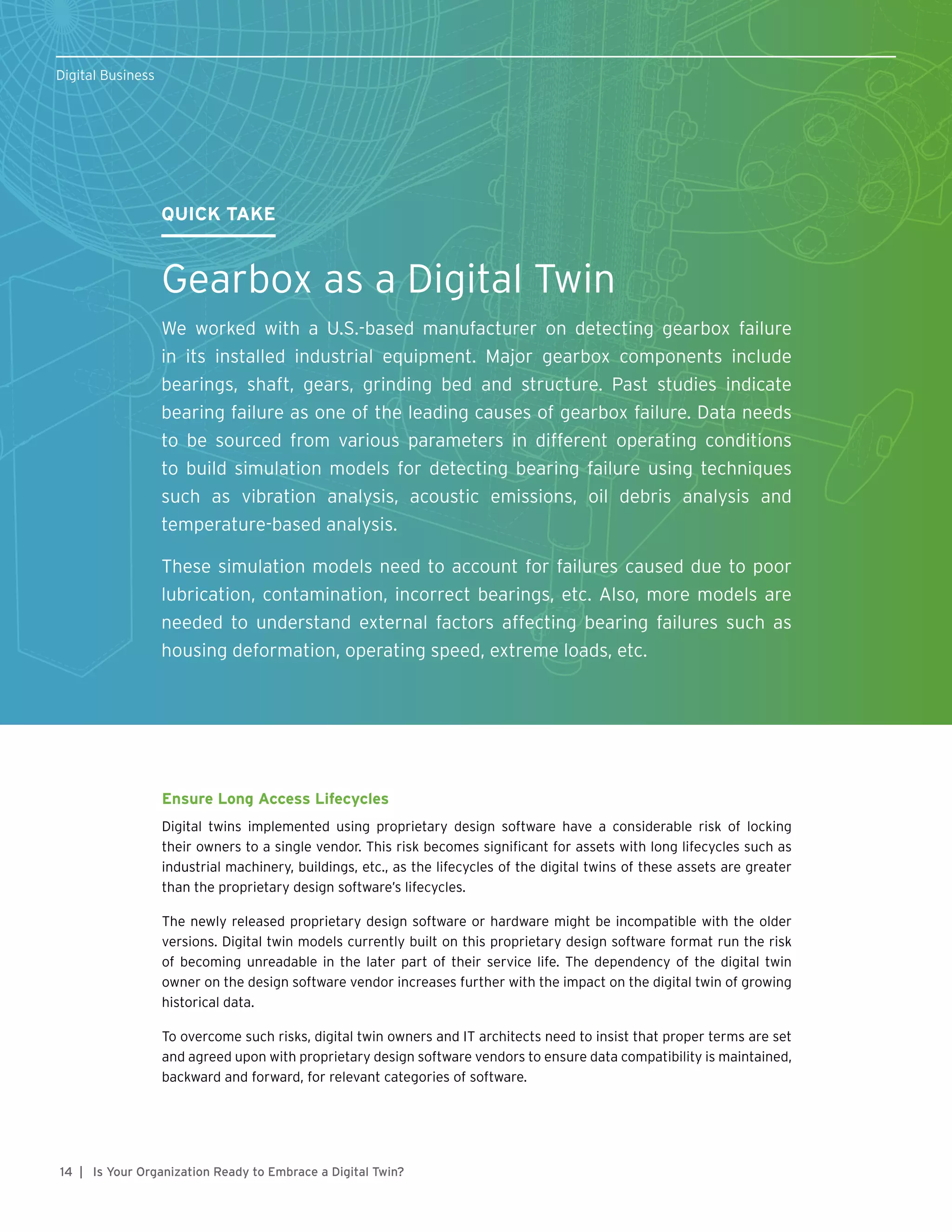 Is Your Organization Ready to Embrace a Digital Twin? | PDF | Computer Software and Applications ...