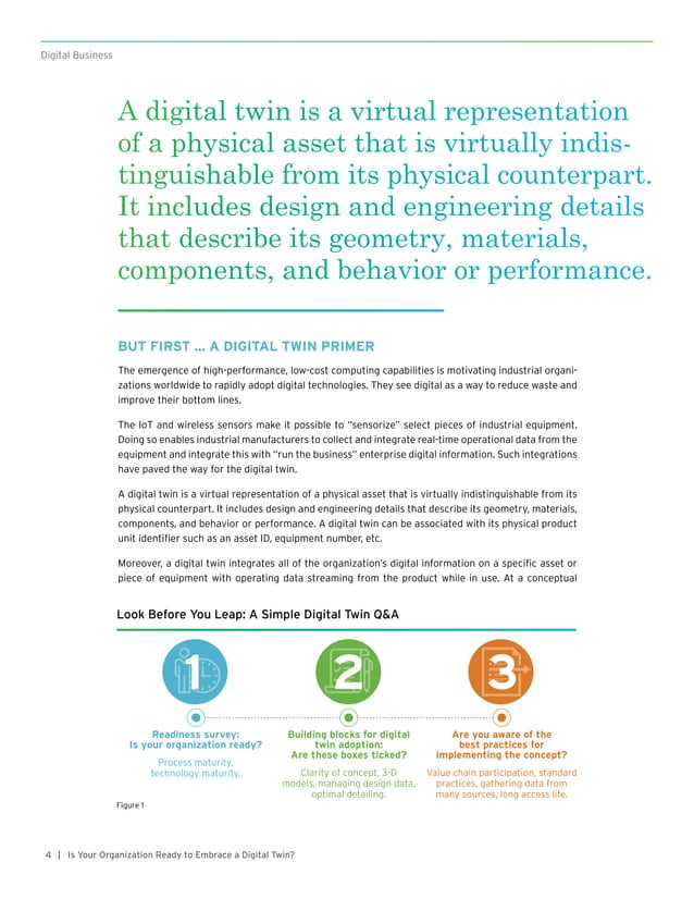 Is Your Organization Ready to Embrace a Digital Twin? | PDF | Computer Software and Applications ...