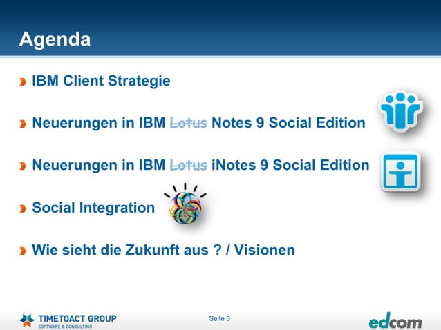 Whats new in IBM Notes & iNotes Version 9 Social Edition | PPTX