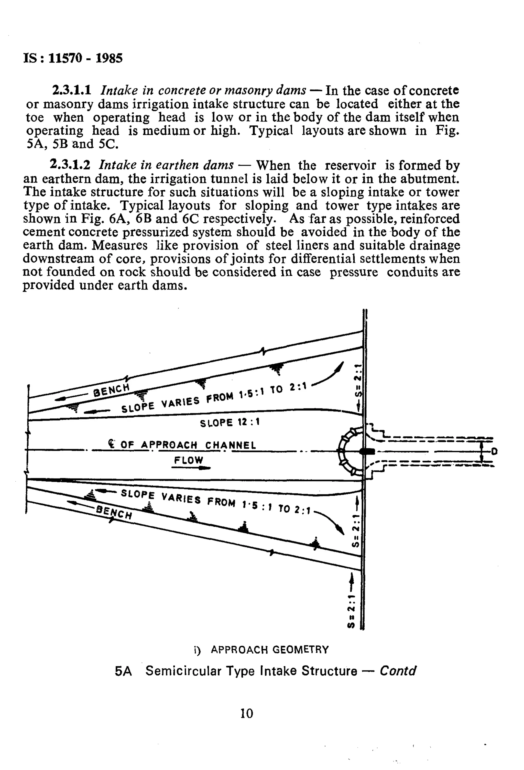 IS 11570 (1985)_ Criteria for hydraulic design of irrigation intake ...
