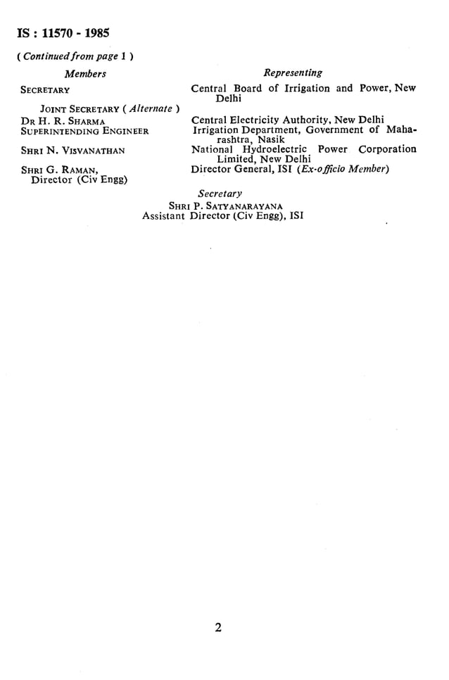 IS 11570 (1985)_ Criteria for hydraulic design of irrigation intake ...