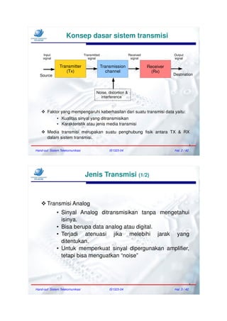 IS1323 04-Transmission Media | PDF