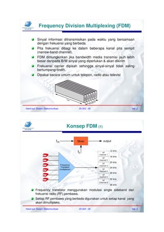IS1323 09-Multiplexing | PDF