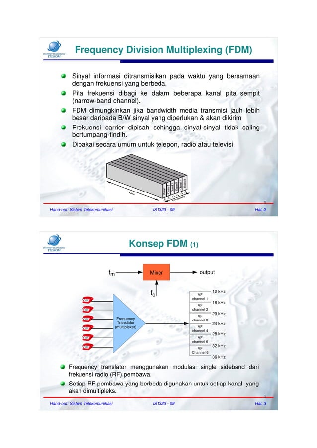 IS1323 09-Multiplexing | PDF
