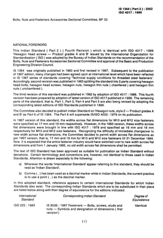 Is 1364.2.2002 head screw | PDF