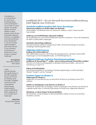 InstallShield 2013 Datasheet