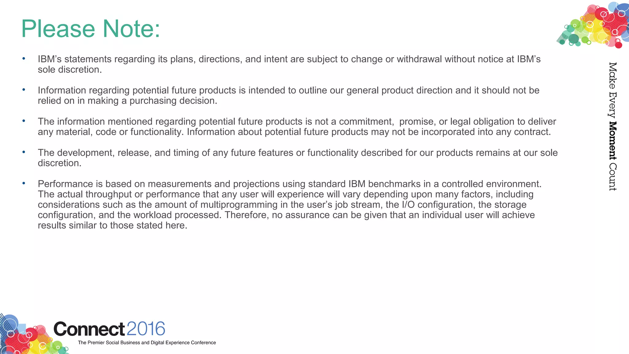 IBM Connect 2016 - IS1406 #UserBLAST | PPT