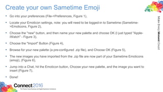 Sametime Emoticon Palette
