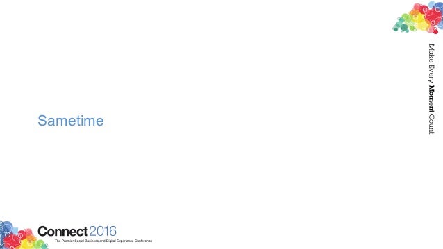 IBM Connect 2016 - IS1406 #UserBLAST