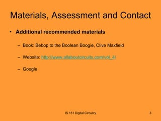 IS 151 Lecture 1 | PPTX