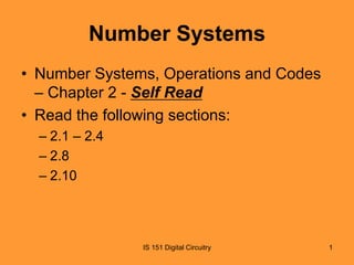 IS 151 Lecture 2 | PPTX