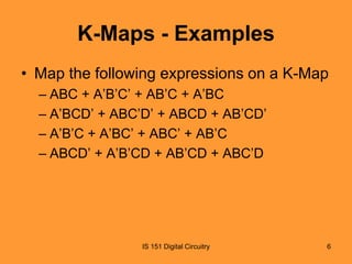 IS 151 Lecture 6 | PPT