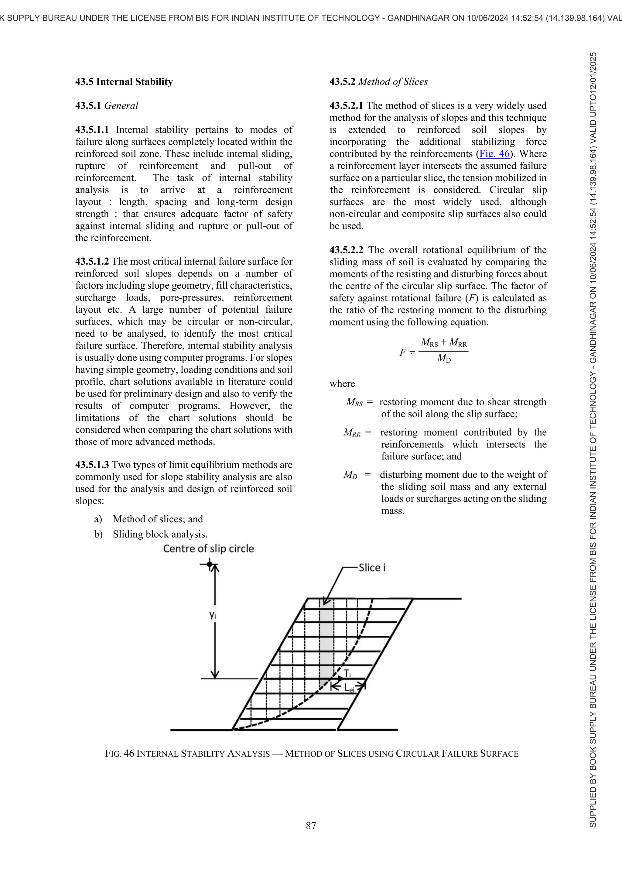 IS18591-2024 Geosynthetic Reinforced Soil Structures — Code of Practice ...