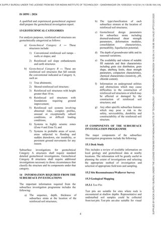 IS18591-2024 Geosynthetic Reinforced Soil Structures — Code of Practice ...