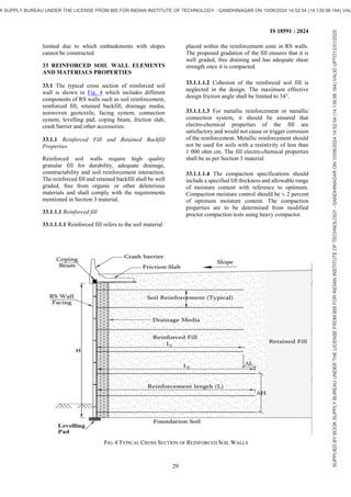 IS18591-2024 Geosynthetic Reinforced Soil Structures — Code of Practice ...