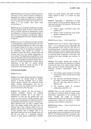 IS18591-2024 Geosynthetic Reinforced Soil Structures — Code of Practice ...