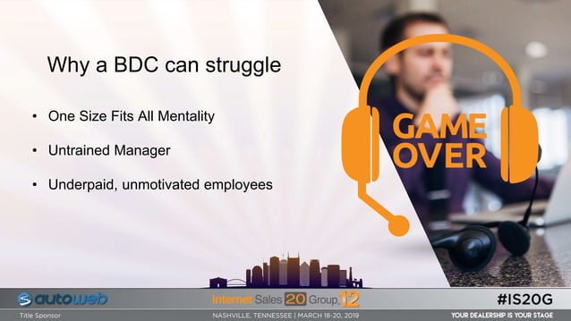 IS20G12 - Rethinking BDC - Bob Harwood | PPT