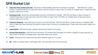 IS20G15 - Credit Strategies To Be A Credit Master - Bob Lettis | PPT