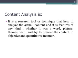 content analysis | PDF