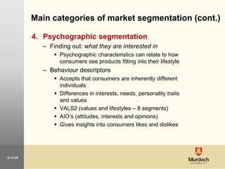 Segmenting, Targeting and Positioning | PPT