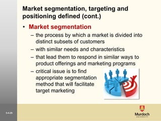 Segmenting, Targeting and Positioning | PPT
