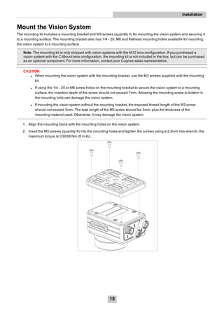 In-Sight 7000 Series Vision System Installation Manual.pdf