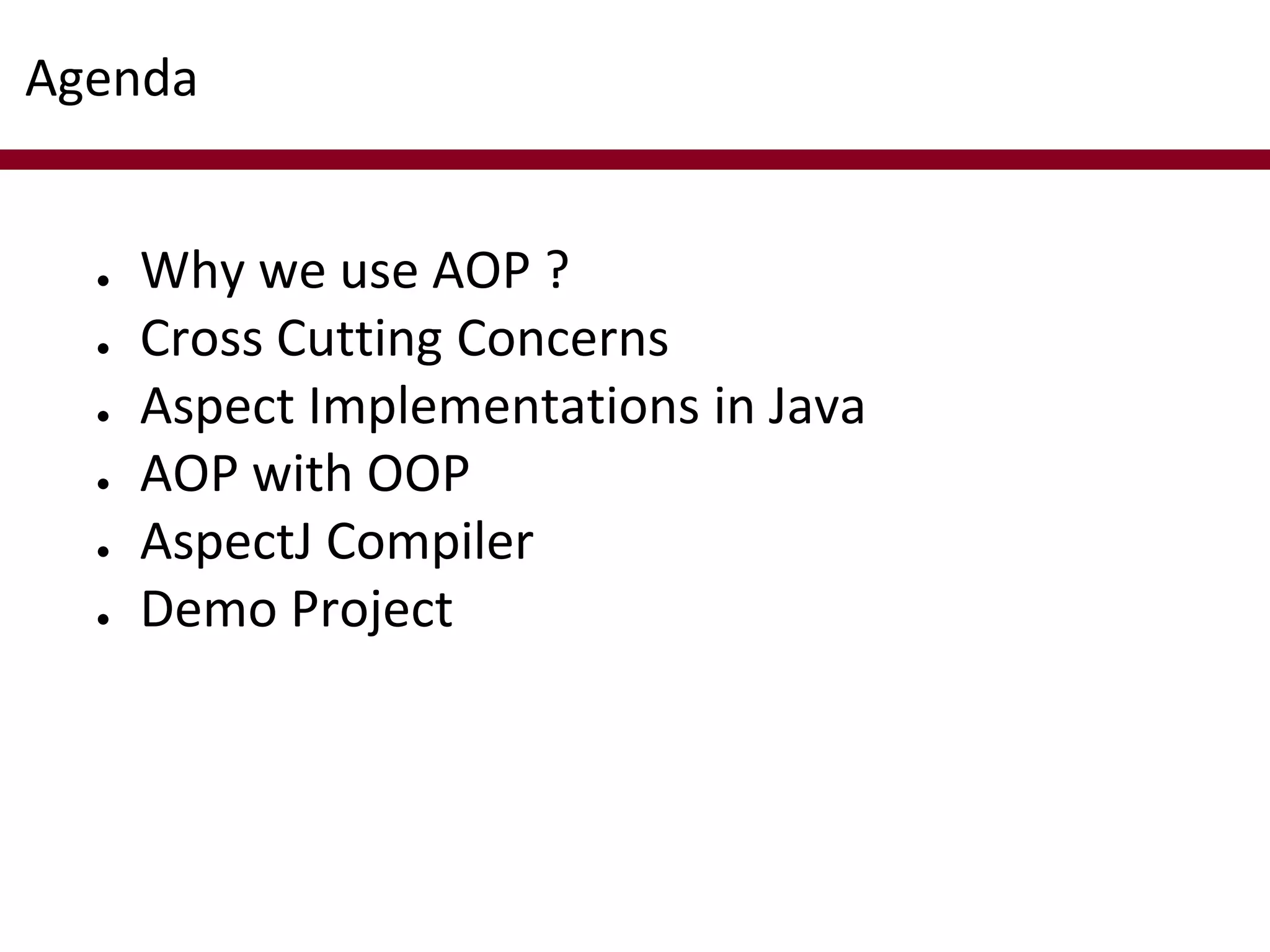 AspectJ Android with Example | PPT