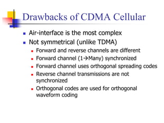 IS95 CDMA Technology | PDF