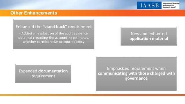 Isa 540 Revised Overview