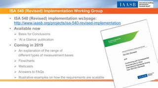 ISA 540 (Revised) - Summary | PDF