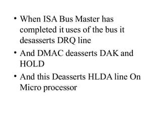 Isa Dma & Bus Masters | PPT