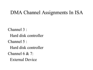 Isa Dma & Bus Masters | PPT