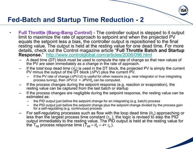 ISA Effective Use of PID Controllers 3-7-2013 | PDF