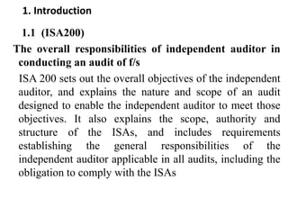 Isa 200&240 ppt | PPTX