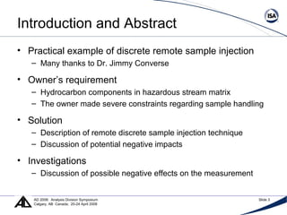 Isa 2008 remote injection montgomery | PPT