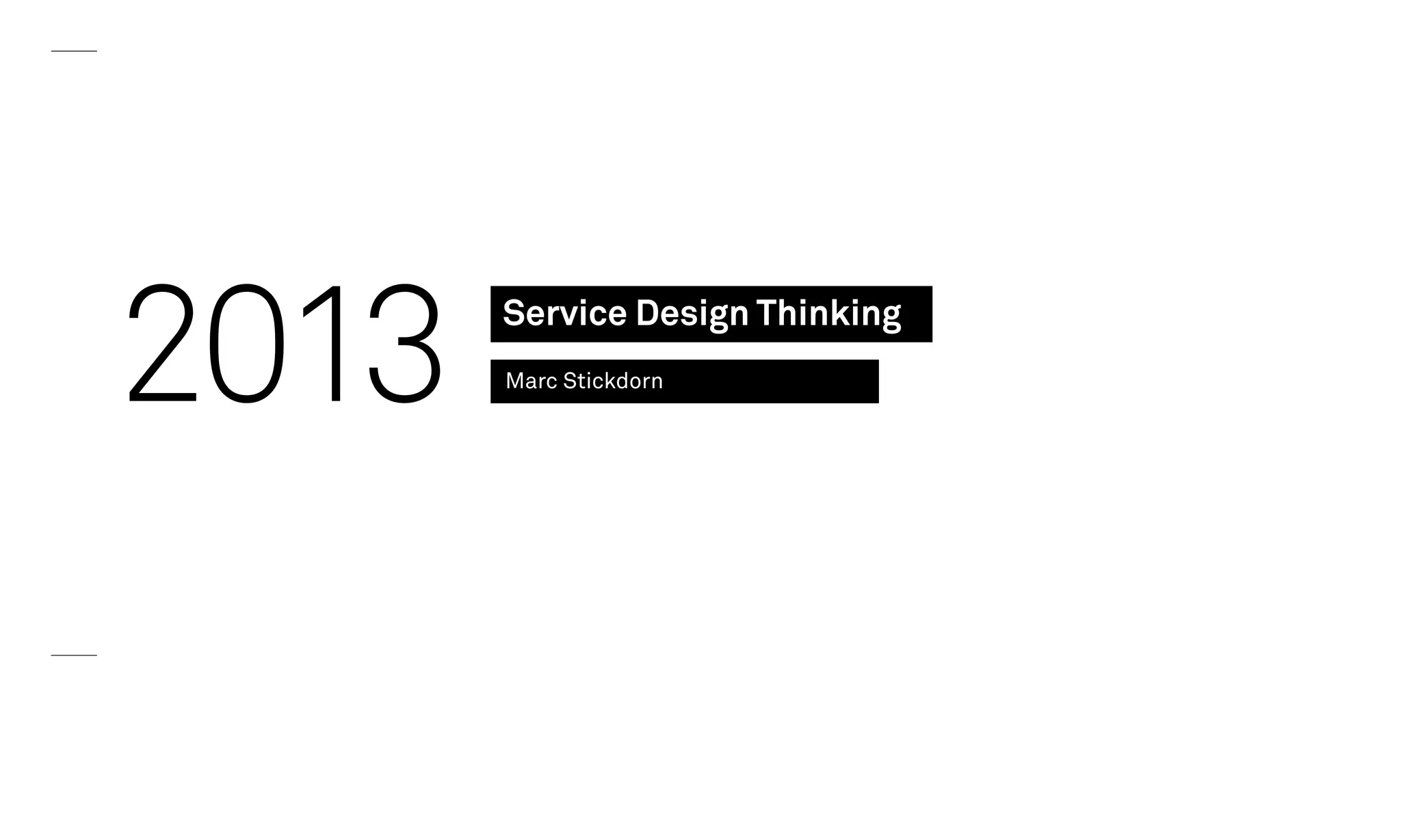 Service Design Thinking - How to successfully innovate beyond buzzwords ...